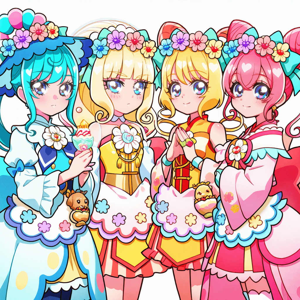 Best Delicious-party precure Models | PromptHero