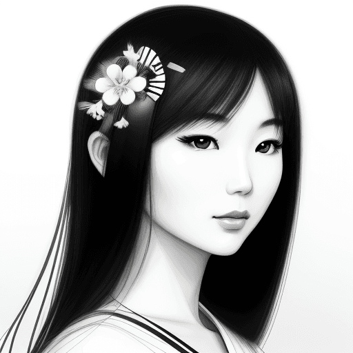 Best high-quality black-and-white portrait of a beautiful young ...