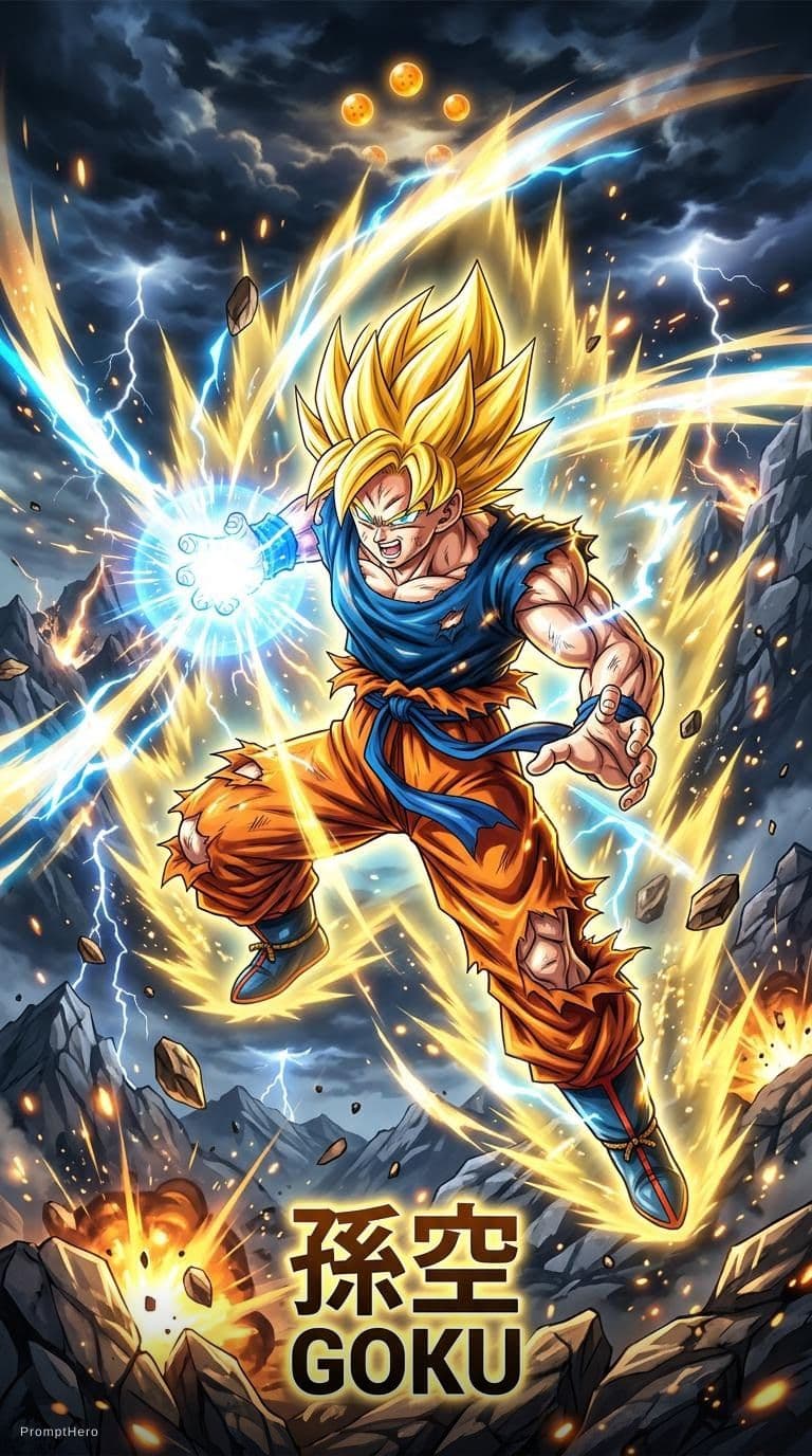 Best Son_goku wallpaper Prompts | PromptHero