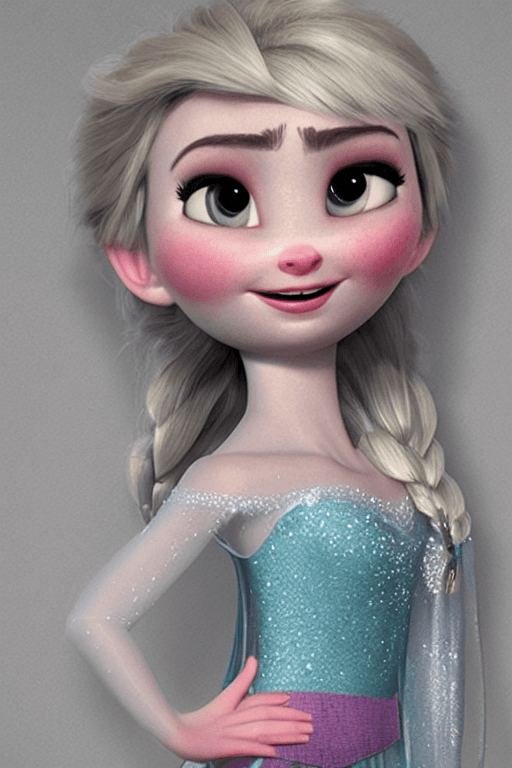 Stable Diffusion prompt: Elsa, d