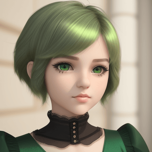 Best She has bright green eyes that sparkle with intelligence and ...