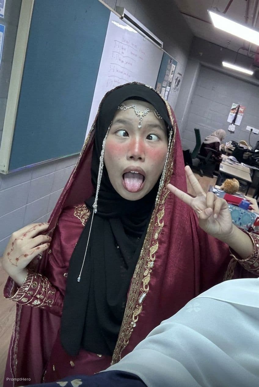 Best she is giving the camera an ahegao face with her tongue out of her ...