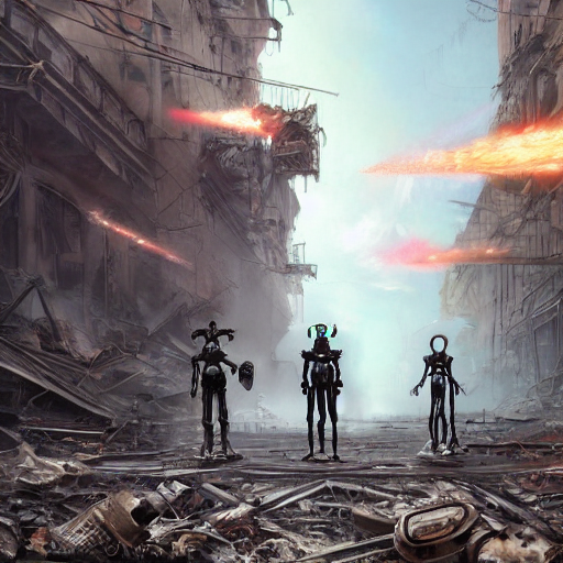 Stable Diffusion prompt: futuristic steam punk robots - PromptHero