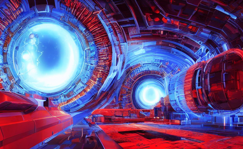 Stable Diffusion prompt: giant Plasma fusion reactor - PromptHero