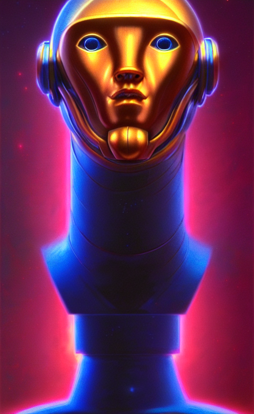 Stable Diffusion prompt: friendly humanoid cyber robot, - PromptHero